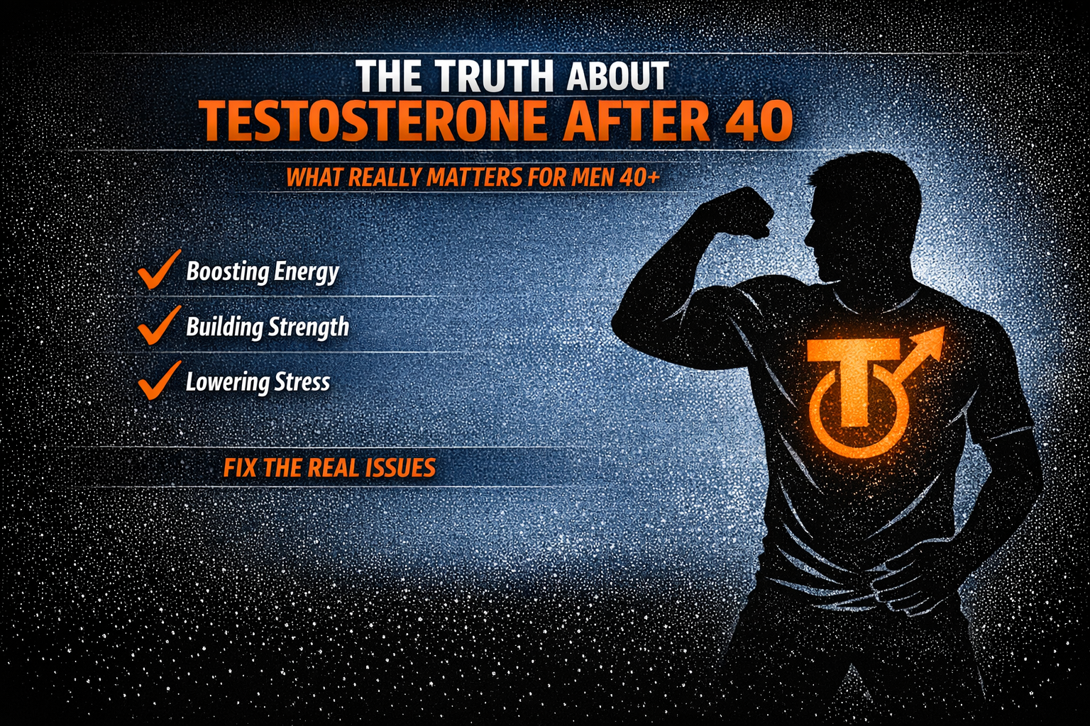 The Truth About Testosterone After 40 - Healthy Living Lore