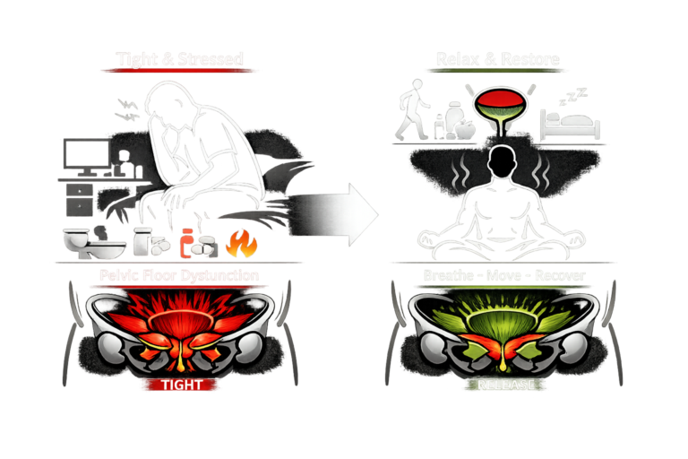 Pelvic Floor Recovery Routine for Men Over 40: How to Release Pressure ...